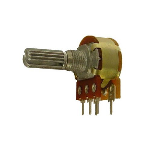 Electrónica Mendoza. POTENCIOMETRO LINEAL POTENCIOMETRO LOGARITMICO CON ...