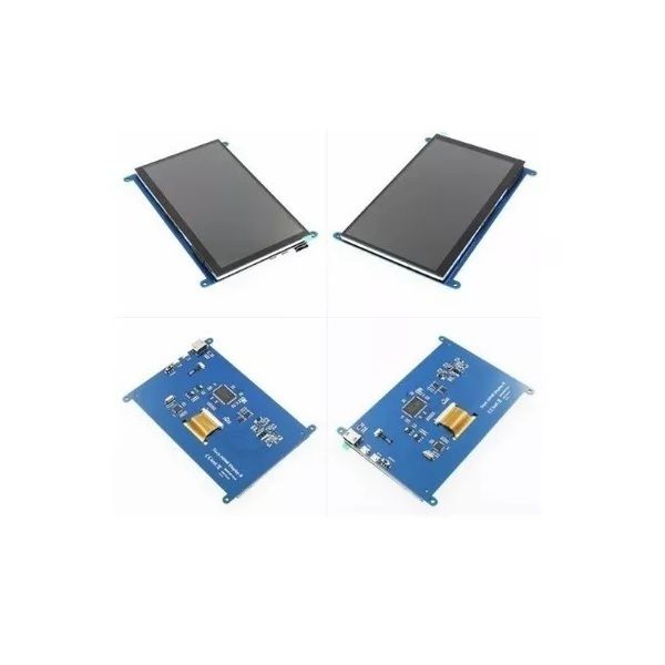 Electrónica Mendoza. PANTALLA TACTIL 7 PULGADAS RASPBERRY PI LCD TOUCH ...