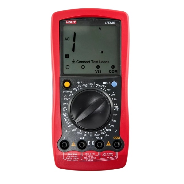 Electrónica Mendoza. MULTIMETRO DIGITAL UT58B DE MANO COMPACTO TESTER
