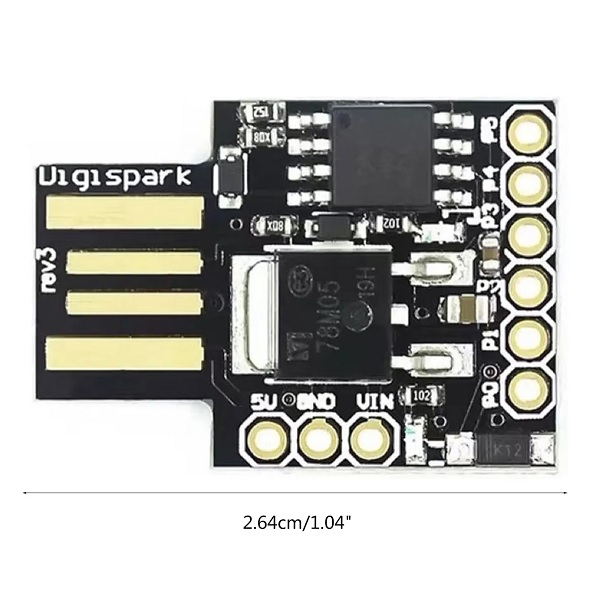 Electrónica Mendoza. PLACA DESARROLLO DIGISPARK ATTINY85 USB REV3 ...