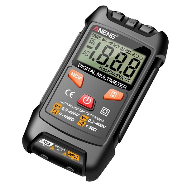 Electrónica Mendoza. MULTIMETRO DIGITAL AUTMATICO VAC VDC RESISTECIA Y ...